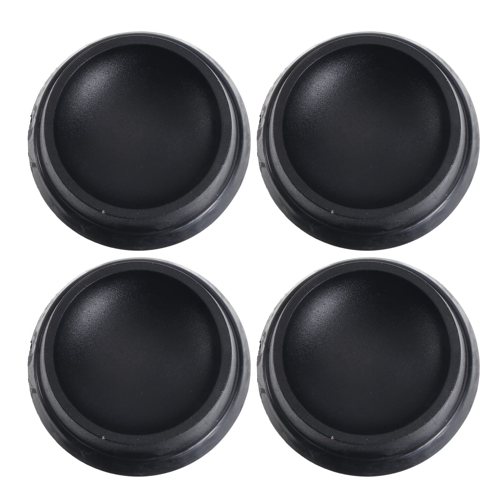 NUOLUX 4pcs Rubber Caster Cups, Non-skid, Hardwood Floors Castor ...