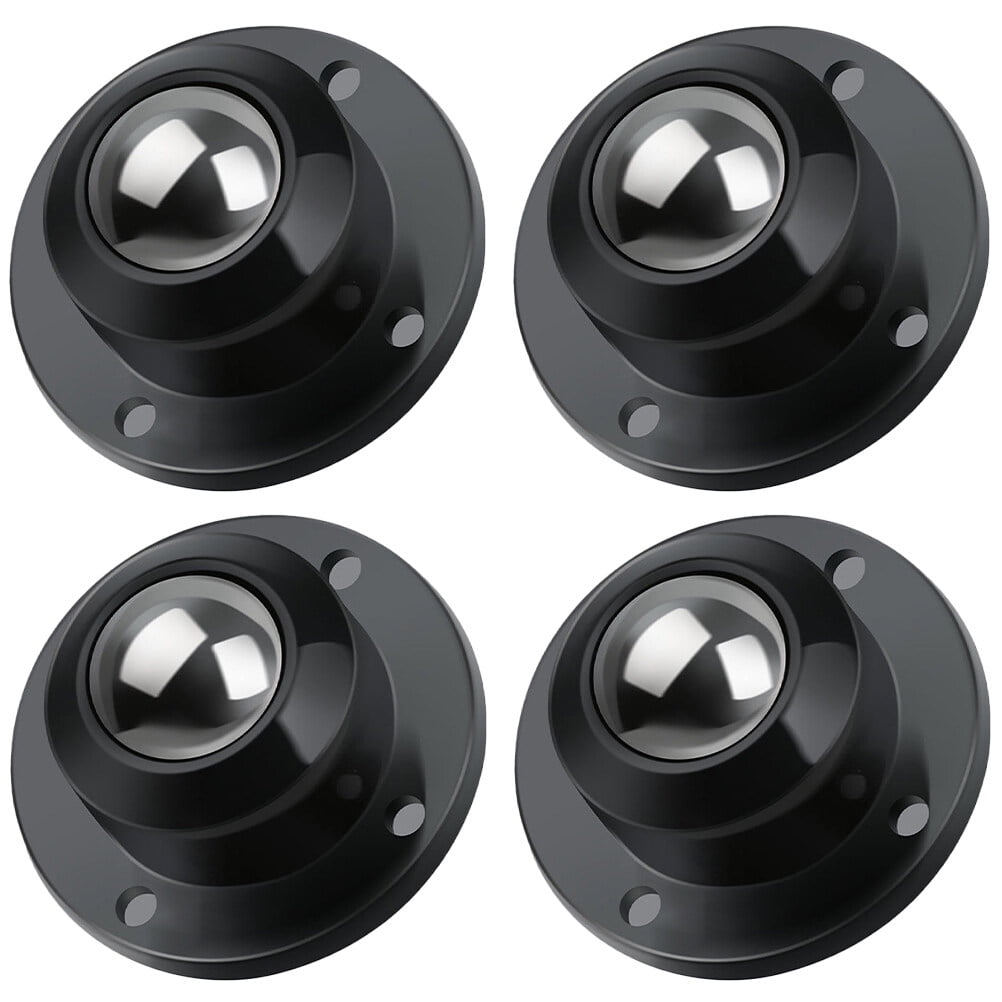 NUOLUX 4pcs Self Adhesive Caster Wheels 360 Degree Swivel Mini Adhesive ...