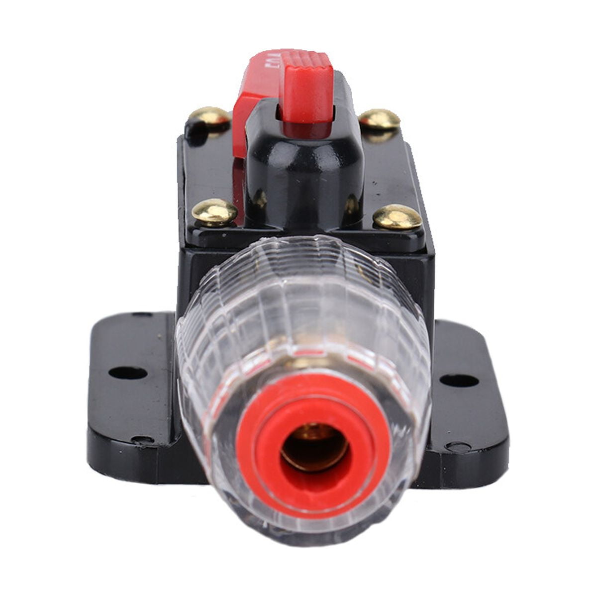 NUOLUX 50A Auto Car Stereo Fuse Holders Inline Circuit Breaker Reset ...