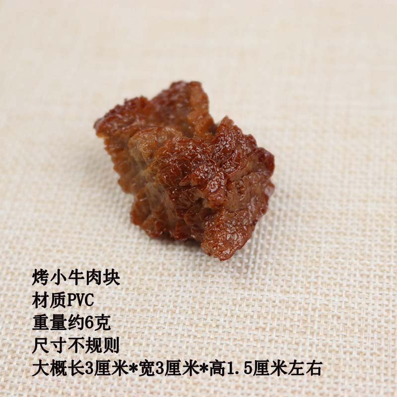 NUOLUX 5pcs Fake Food Models Meat Model Fake Food Model Fake Meat Prop ...