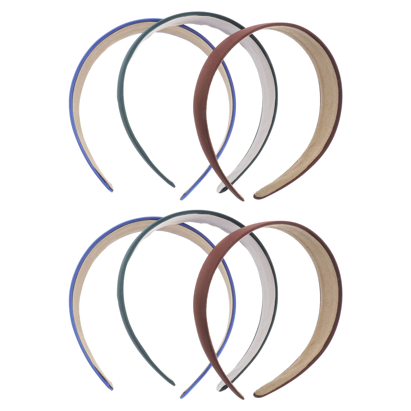 NUOLUX 6Pack Wide Band Headbands for Women Assorted Color for Fashion - Walmart.com