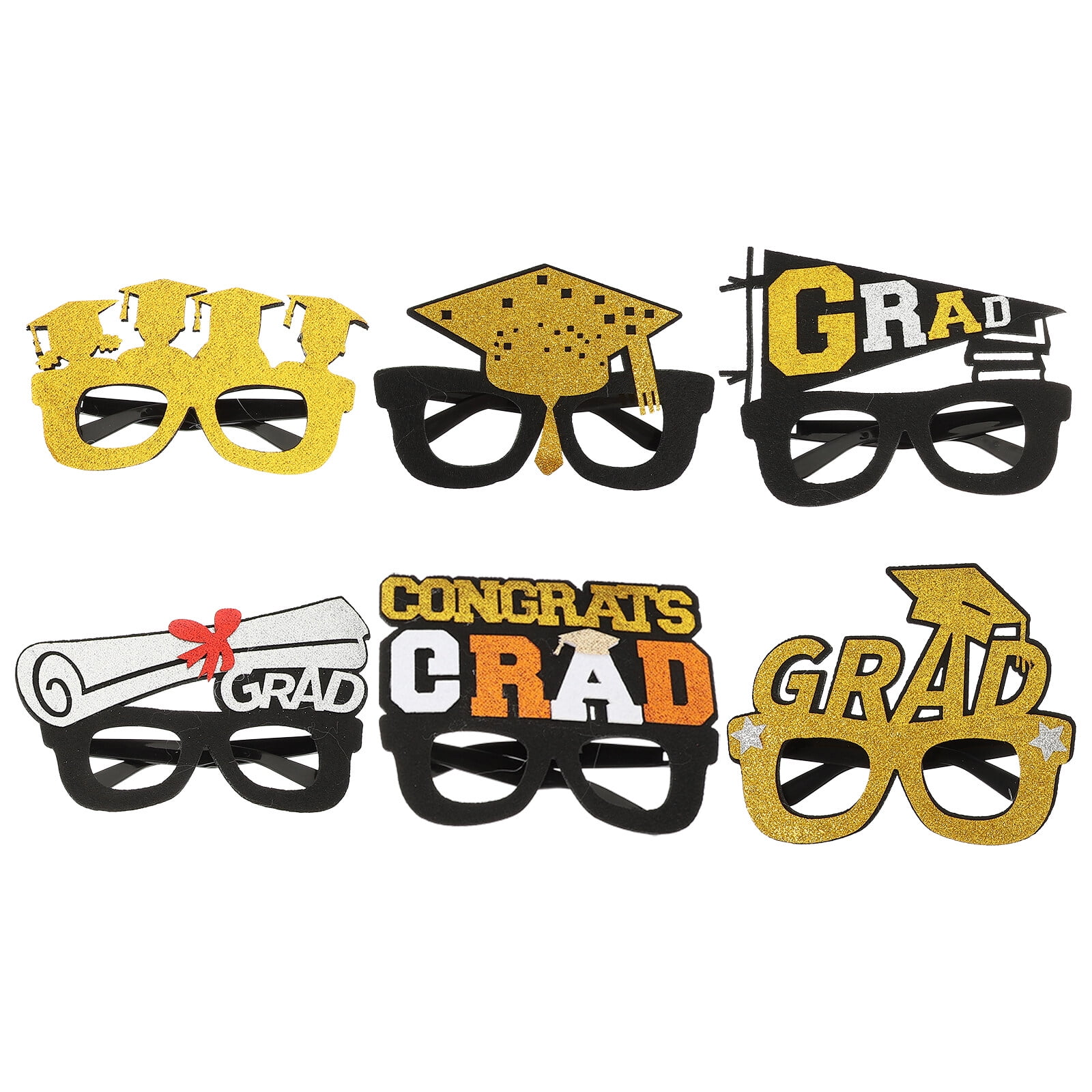 Homoyoyo Creative Glasses Photography Props Assorted Color Felt and ...