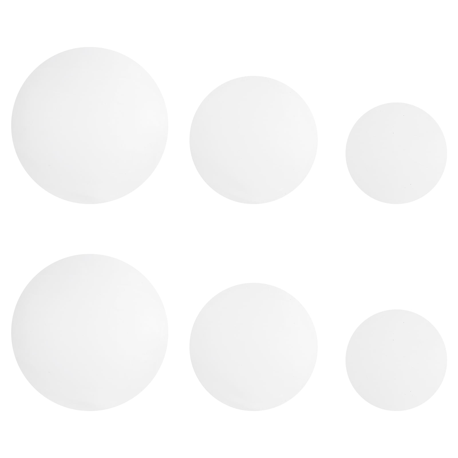 NUOLUX 6Pcs Watch Glass Beaker Cover Watch Glasses in 150mm 100mm 75mm ...