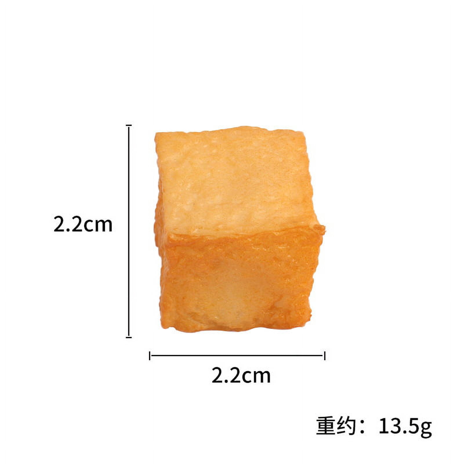 NUOLUX 6pcs Artificial Food Fake Fish Tofu Model Photography Prop Fish ...