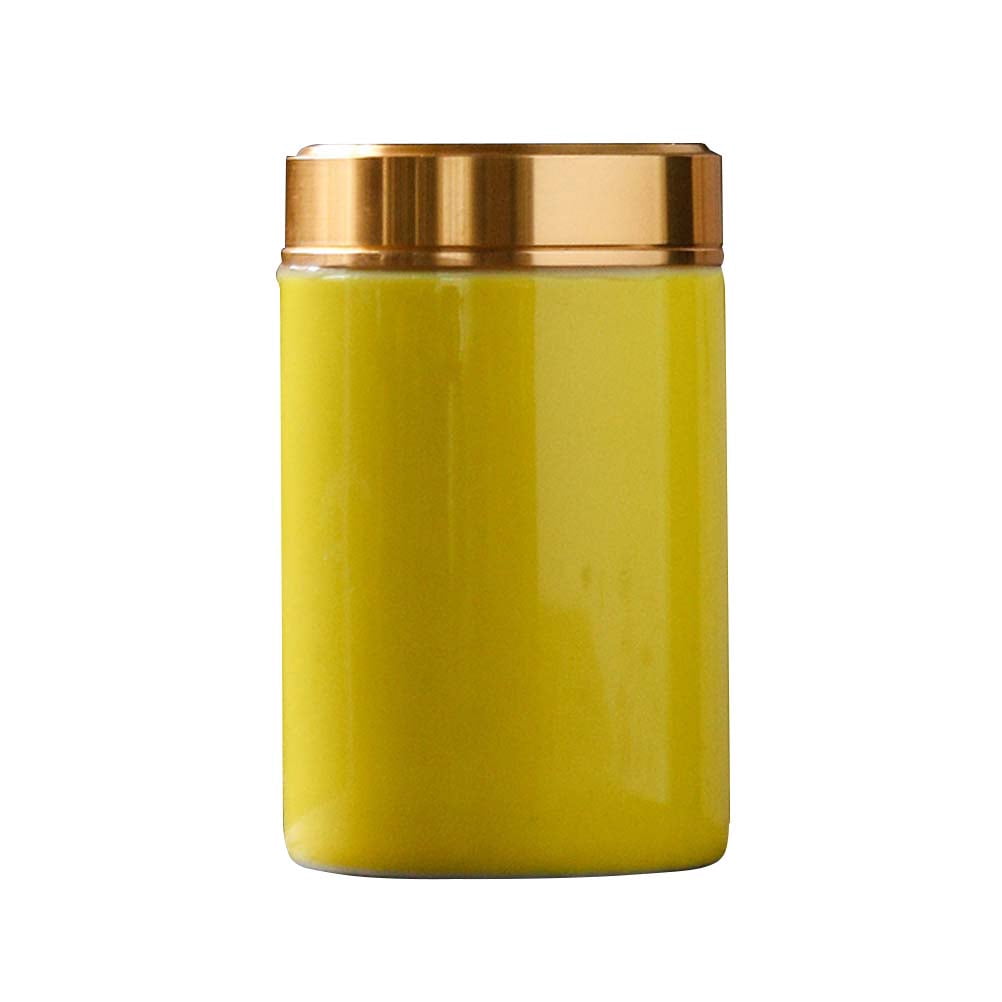 NUOLUX 85ML Mini Portable Tea Can Ceramic Storage Container Travel ...