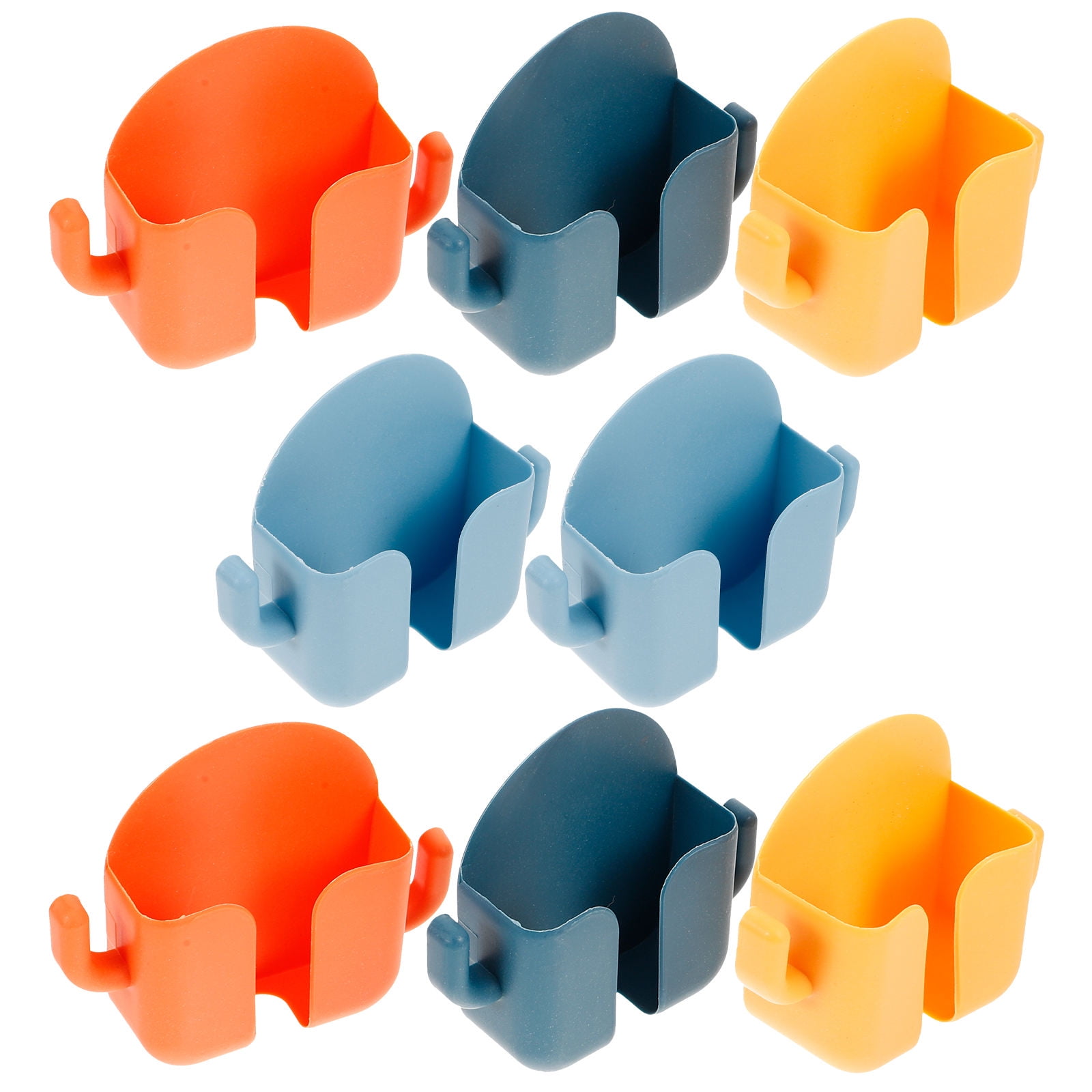 NUOLUX 8Pcs Wall Mount Remote Controller Holder with Crab Shape for ...