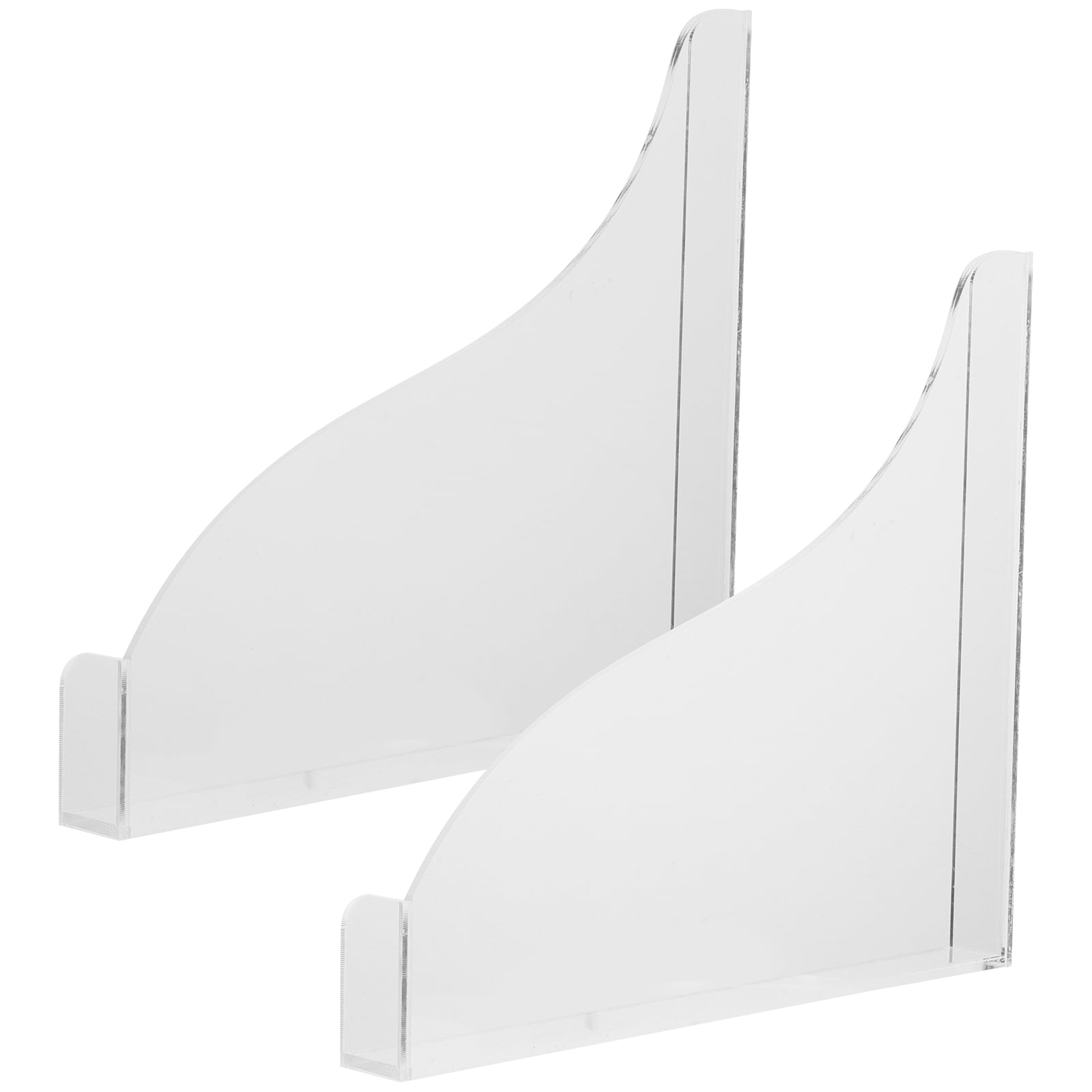 NUOLUX Acrylic Bathtub Shower Splashing Guard Set, Transparent Water ...