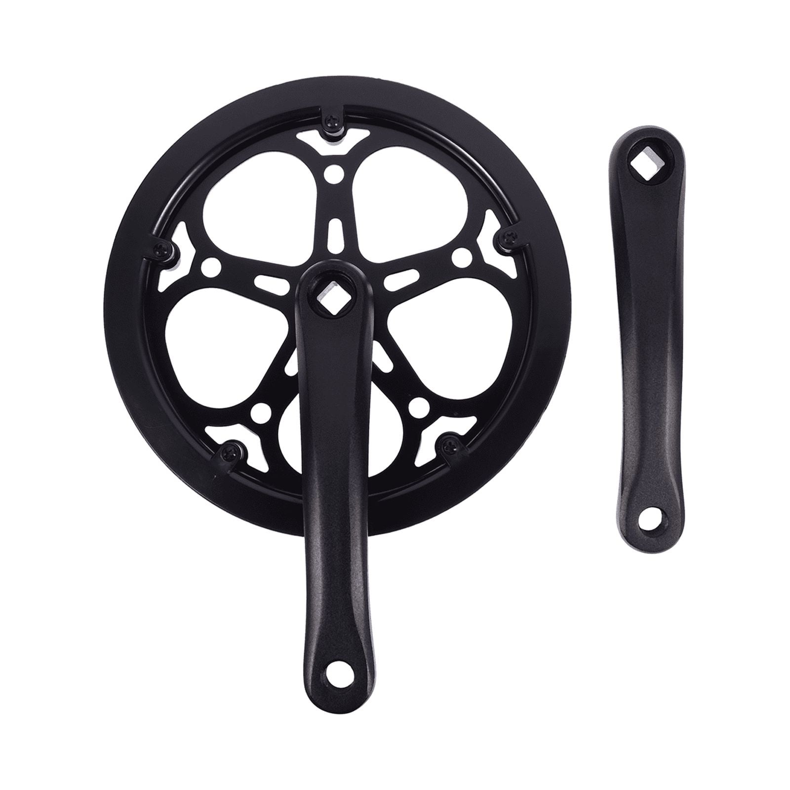 NUOLUX Bike Crank Set Crankset Single Mountain Speeds Accessories Arm ...