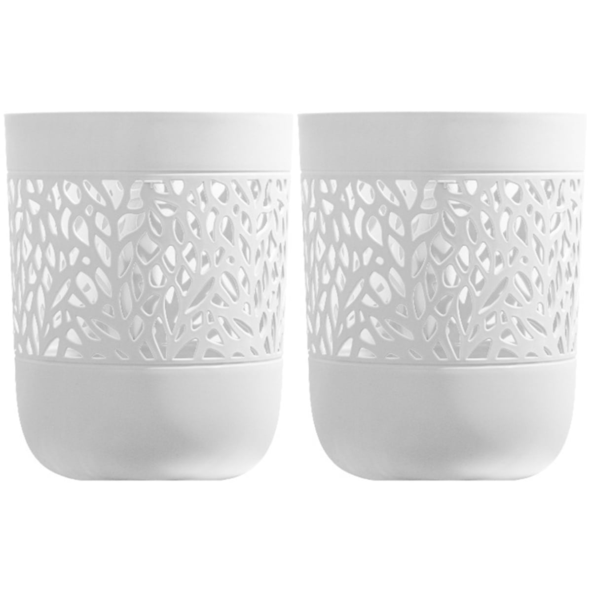 NUOLUX Bin Waste Decor Paper Rubbish Room Bins Container Basket Bedroom ...