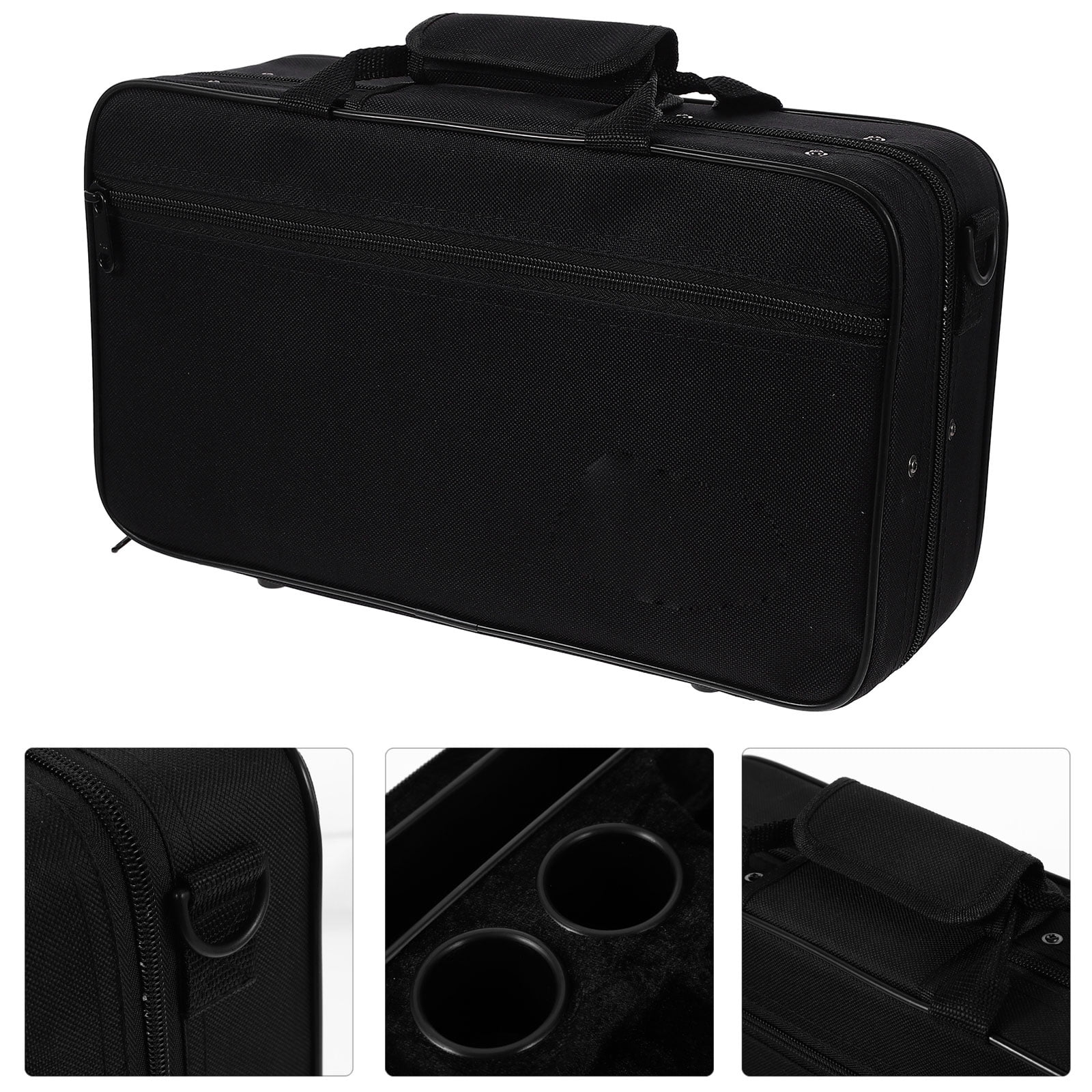 NUOLUX Black Clarinet Bag for Musicians with Compact and Portable ...