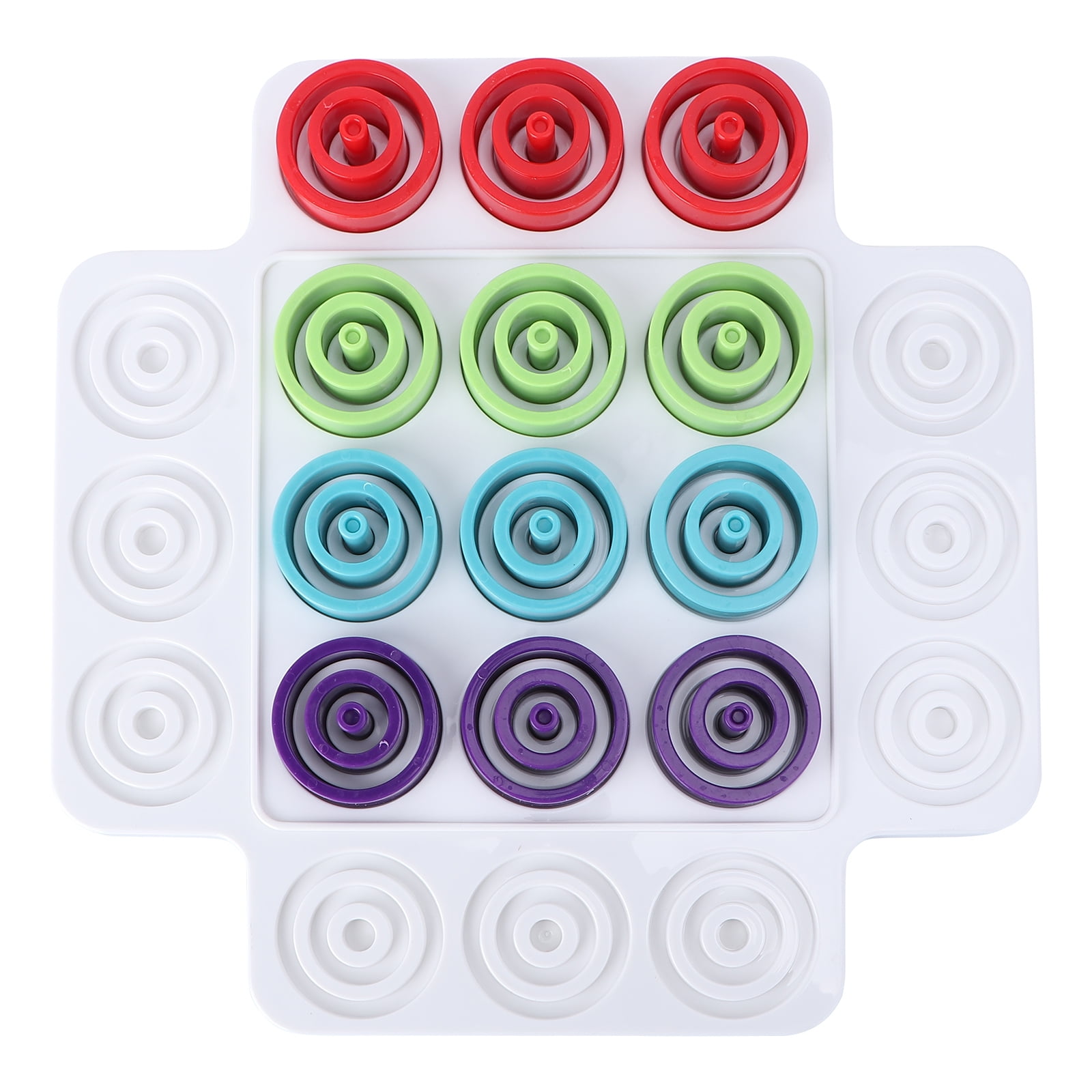 NUOLUX Board Game Toys Wood Toe Toy Table Checkers Games Wooden ...