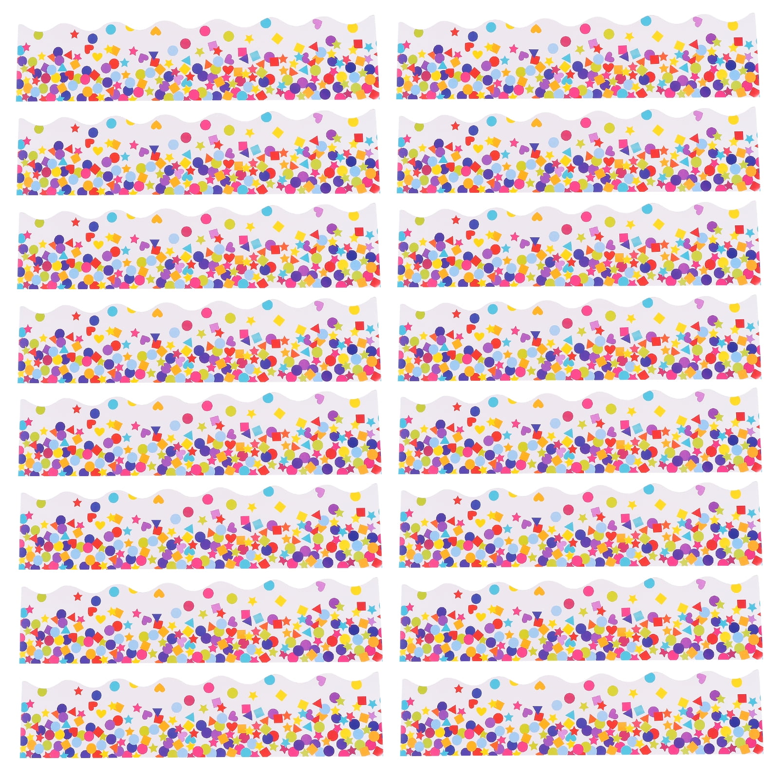 CATIEBYE Multi-Color PVC Stickers for Classroom, Office, Laptop ...