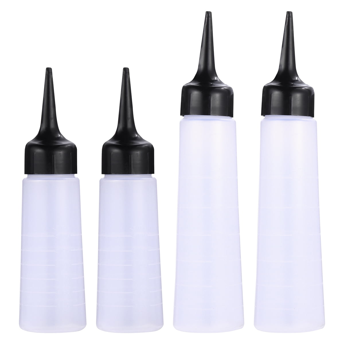 NUOLUX Reusable Squirt Application: Hair Dye Bottles, Transparent ...