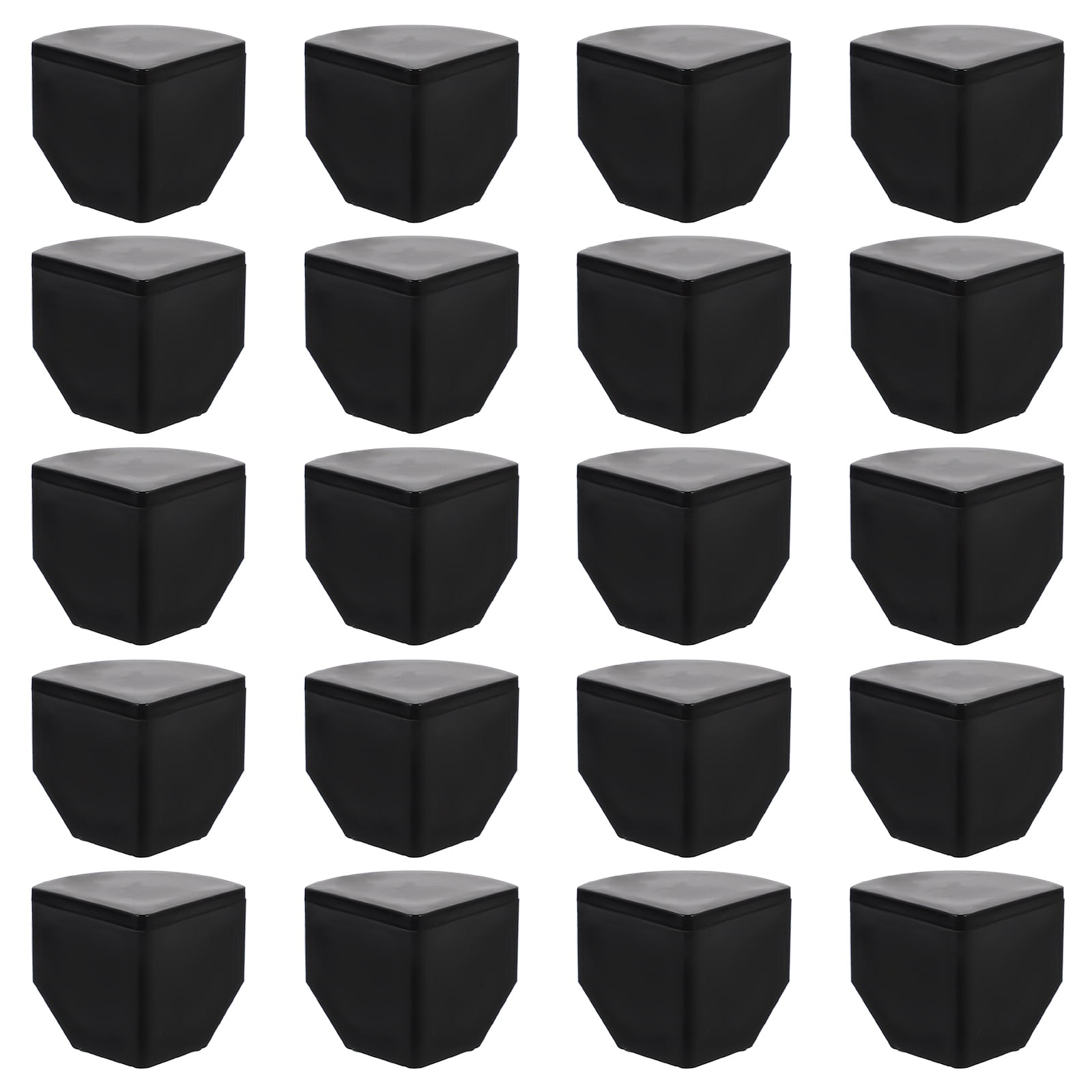 NUOLUX Buckle Closet Connectors Corner Cube Storage Unit Feet Steel ...