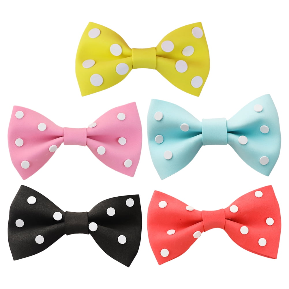 Tineasur Lovely Cake Bowknot Decorations, Assorted Color EVA Craft ...