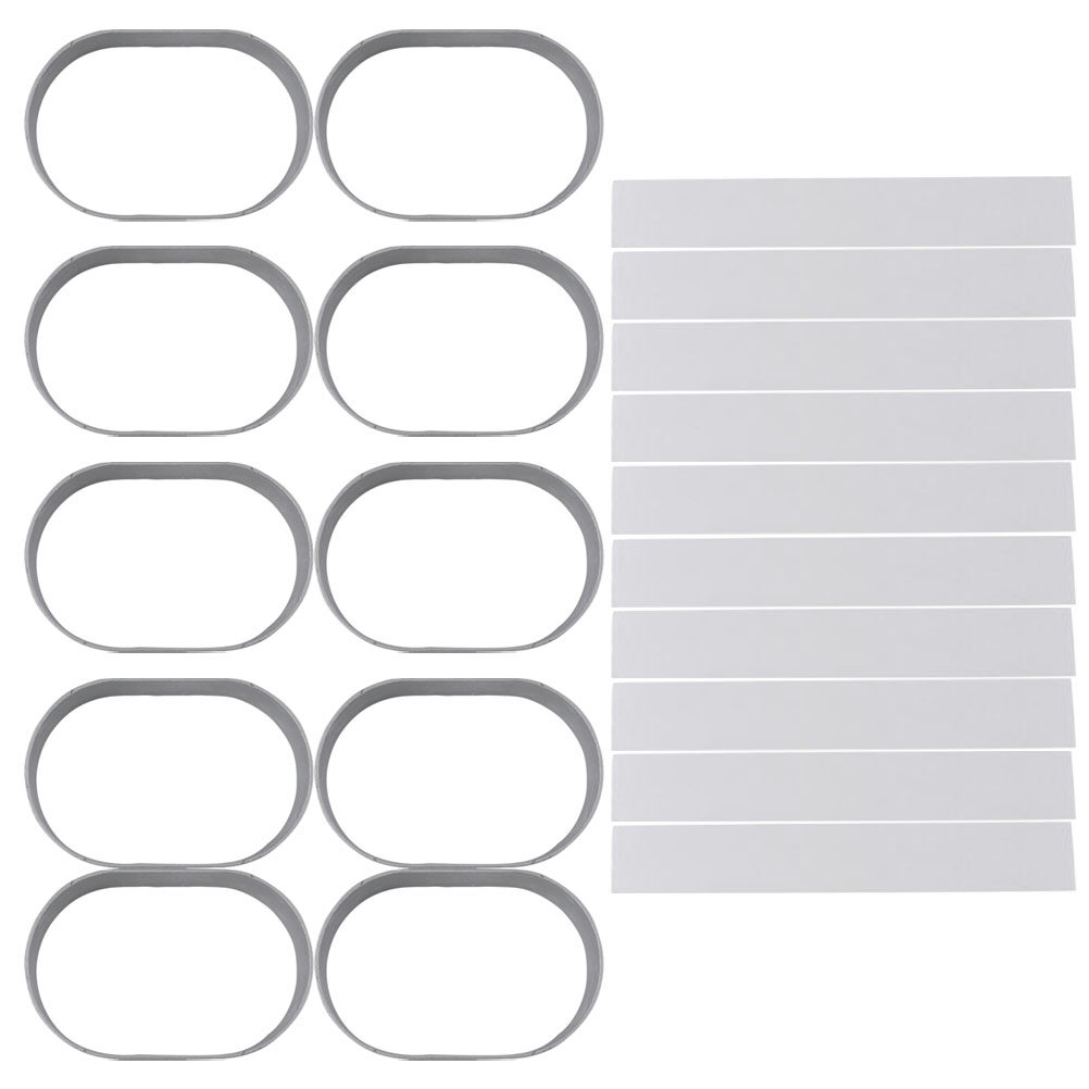 NUOLUX Cake Mold Pan Baking Rings Bread Oval Toast Tart Loaf Mould Ring ...