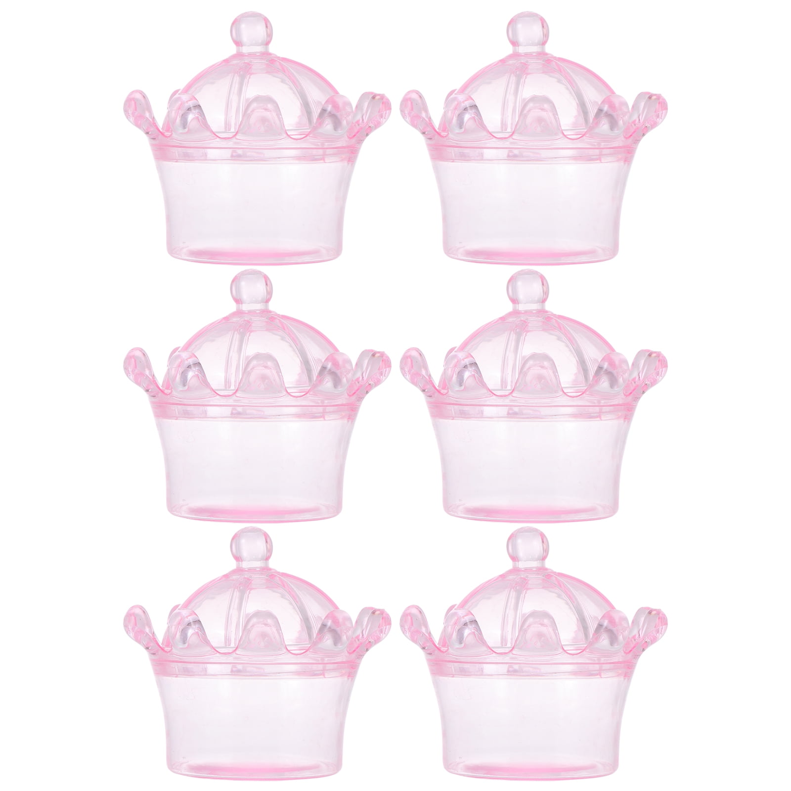 NUOLUX Candy Box Clear Box Wedding Mini Sweets Buffetsnack Container ...