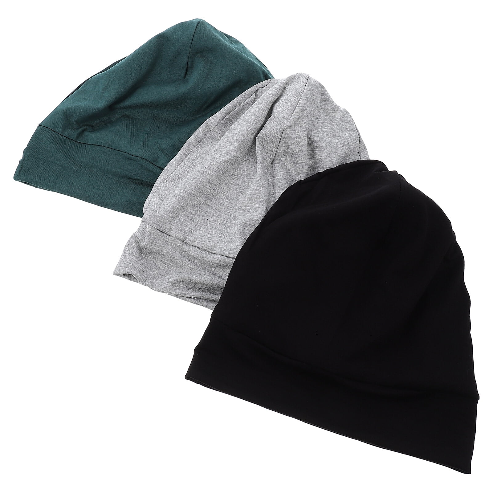 NUOLUX Cap Sleep Hat Hair Cotton Chemo Caps Bald Beanie Sleeping Sides ...