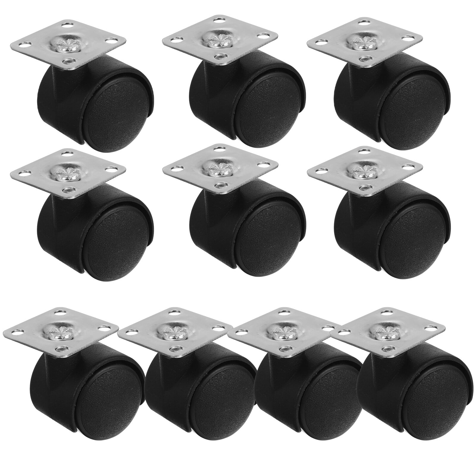 NUOLUX Caster Swivel Casters Wheel Wheels Replacement Locking Pulley ...