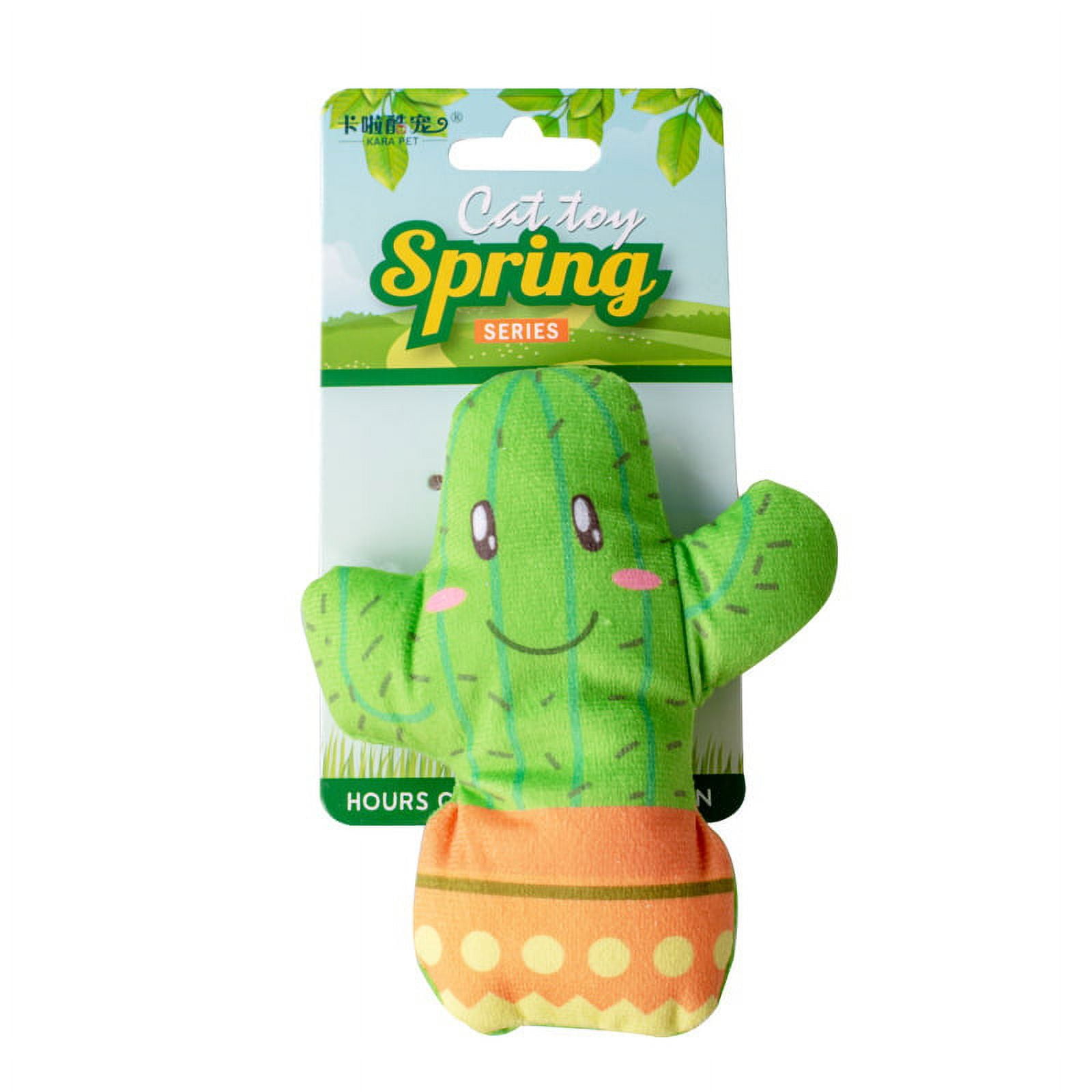 Nuolux Cat Teasing Toy Funny Cartoon Shaped Catnip Toy Interactive