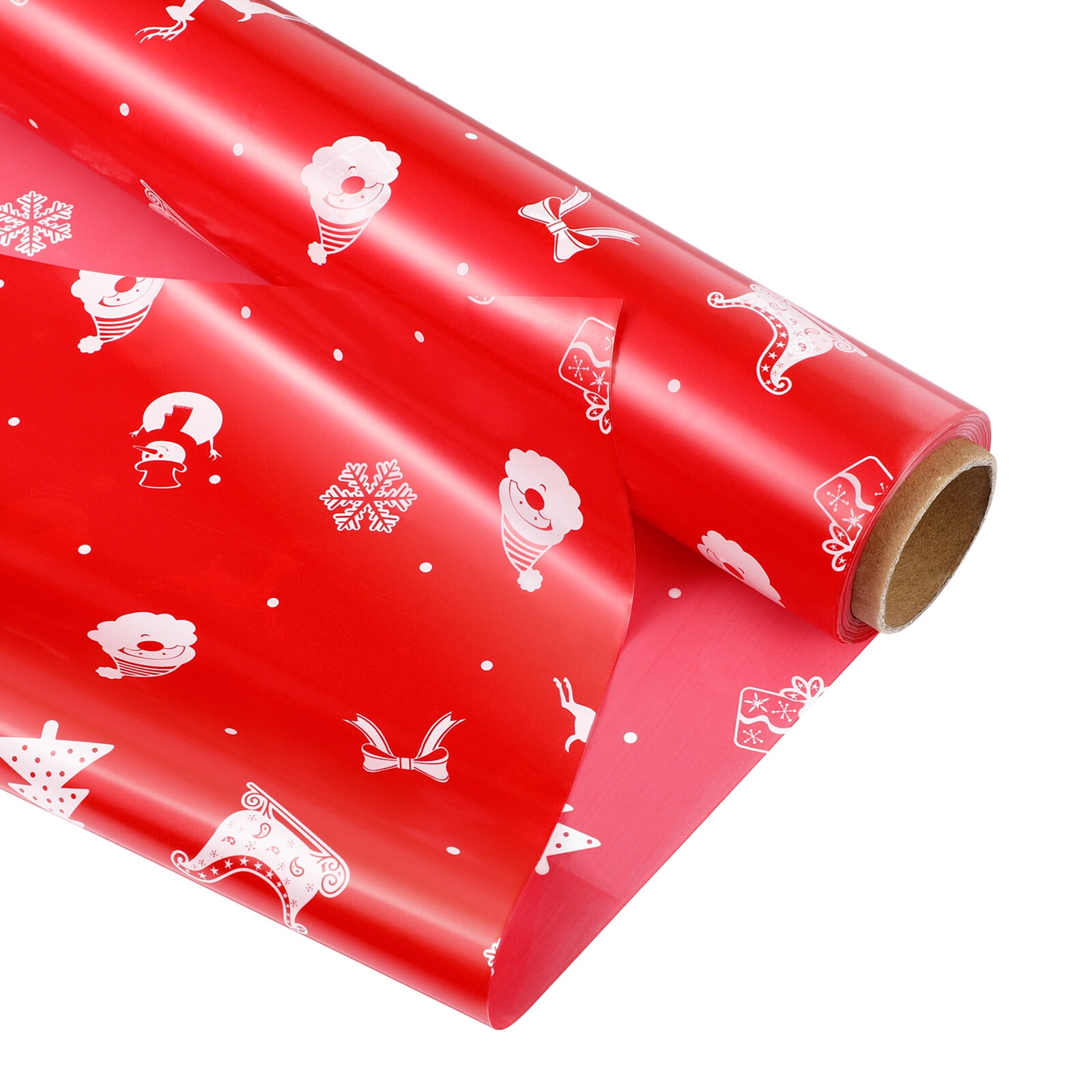 NUOLUX Cellophane Paper Wrap Roll Wrapping Christmas Clearwrapper Large ...