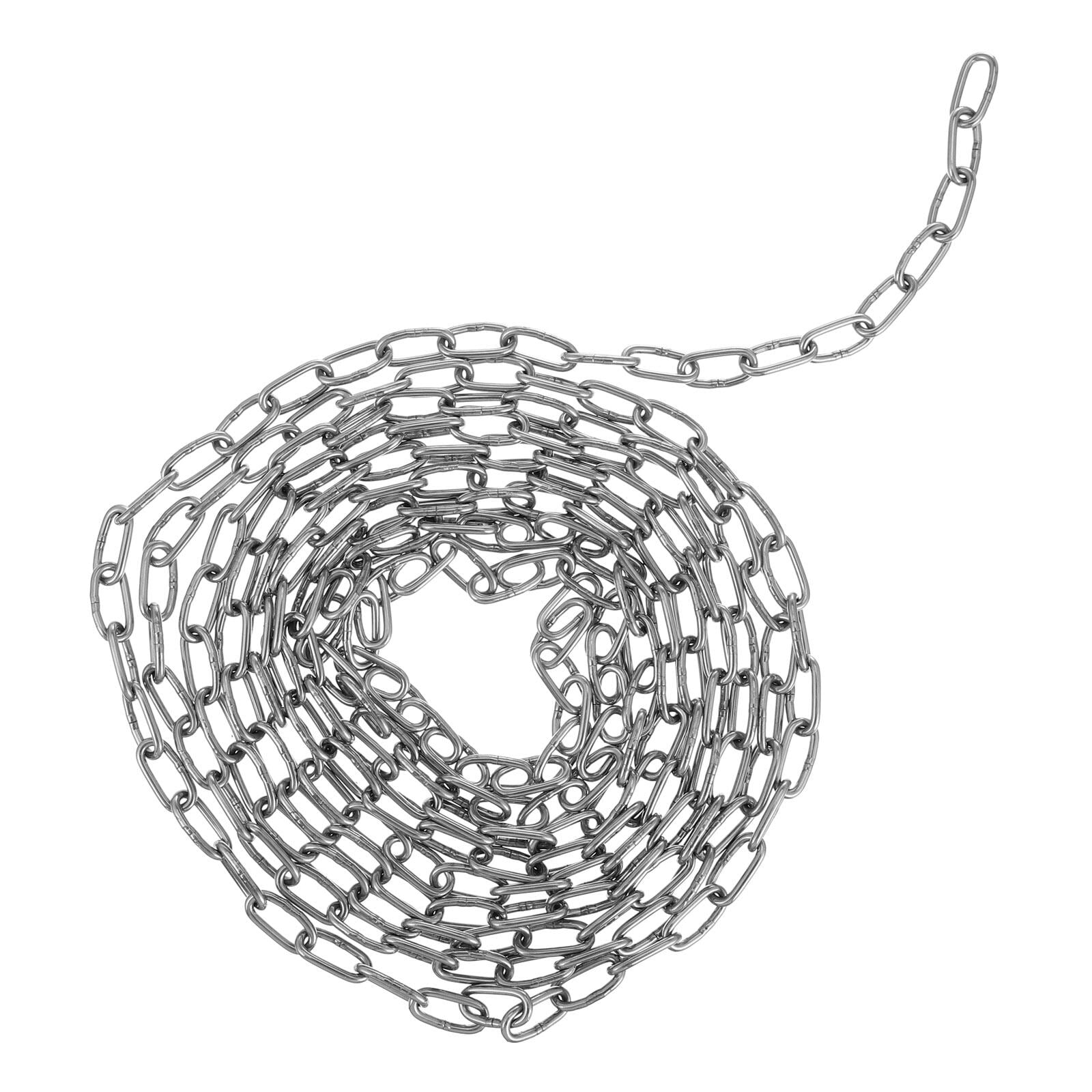 Tineasur Heavy Duty Hanging Chains Silver 1 Pc Strong Load-Bearing Easy ...