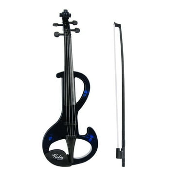 Toy Violin with 4 Adjustable Strings and Bow Realistic-Looking ...