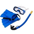 RENACLIPY Blue Underwater Diving Mask with Silicone Snorkel and ...