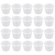 Comfy Package 4 Oz Disposable Mini Dipping Sauce & Dressing Condiment ...