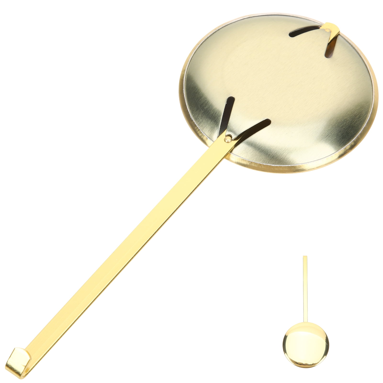 NUOLUX Clock Pendulum Replacement Only 1Pack Metal Golden 6.7 Inches in ...