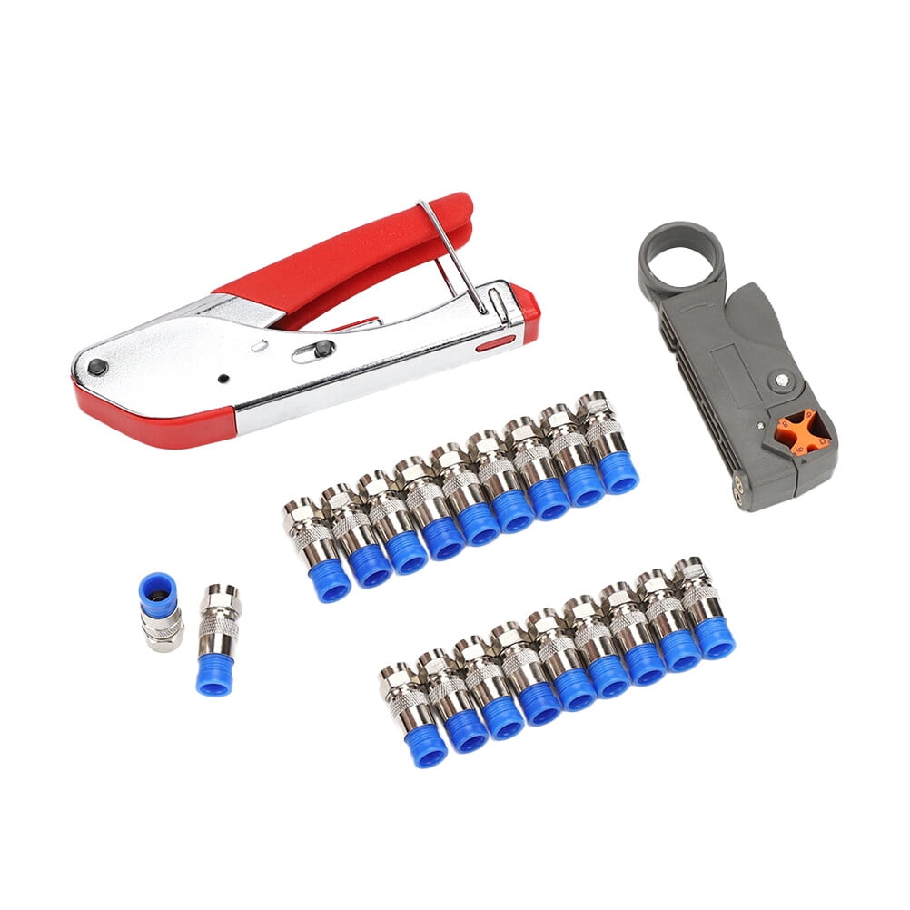 NUOLUX Coaxial Cable Pliers Stripper Pliers Set of Net Cable Pliers ...