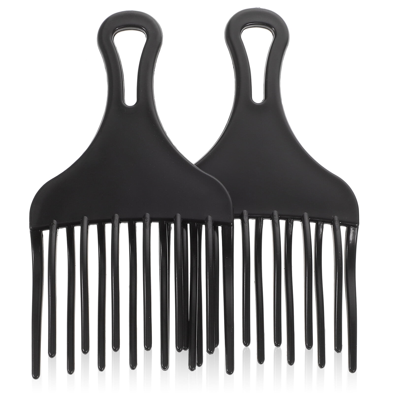 NUOLUX Comb Afro Hair Wide Showerplastic Rake Comb Pick Toothed Combs ...