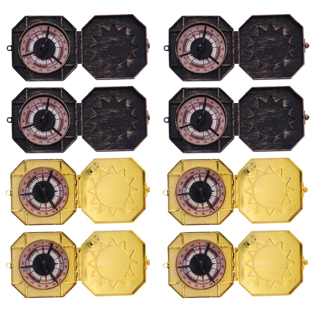 NUOLUX Compass Pirate Toy Compass Propset Party Decoration Cosplay Kids ...