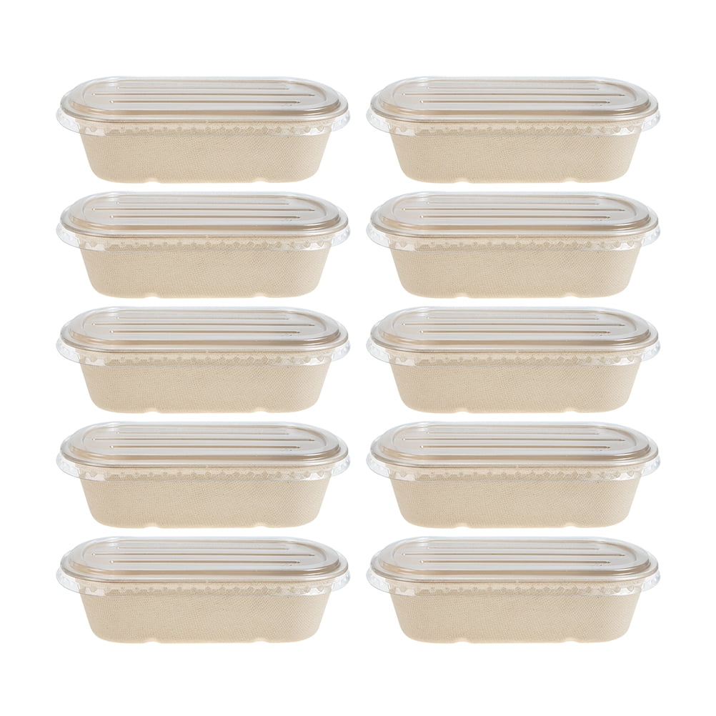 NUOLUX Containers Boxes Go Food Disposable Box Paper Take Out Lunch ...