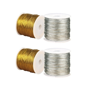 NUOLUX Cord Metallic String Gift Craft Elastic Thread Jewelry Tinsel ...