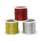 NUOLUX Cord Metallic String Gift Craft Elastic Thread Jewelry Tinsel ...