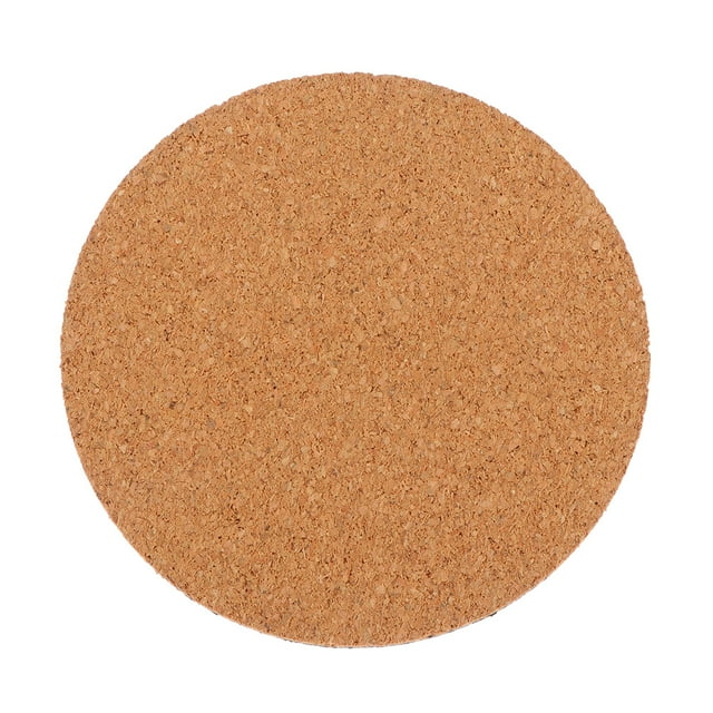 NUOLUX Cork Plant Mat Round Absorbent Cork Mat Gardening Flowerpot ...