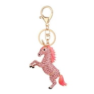 Claire's Tween Accessories Zodiac Keyring with Gemstone Star and Pink ...