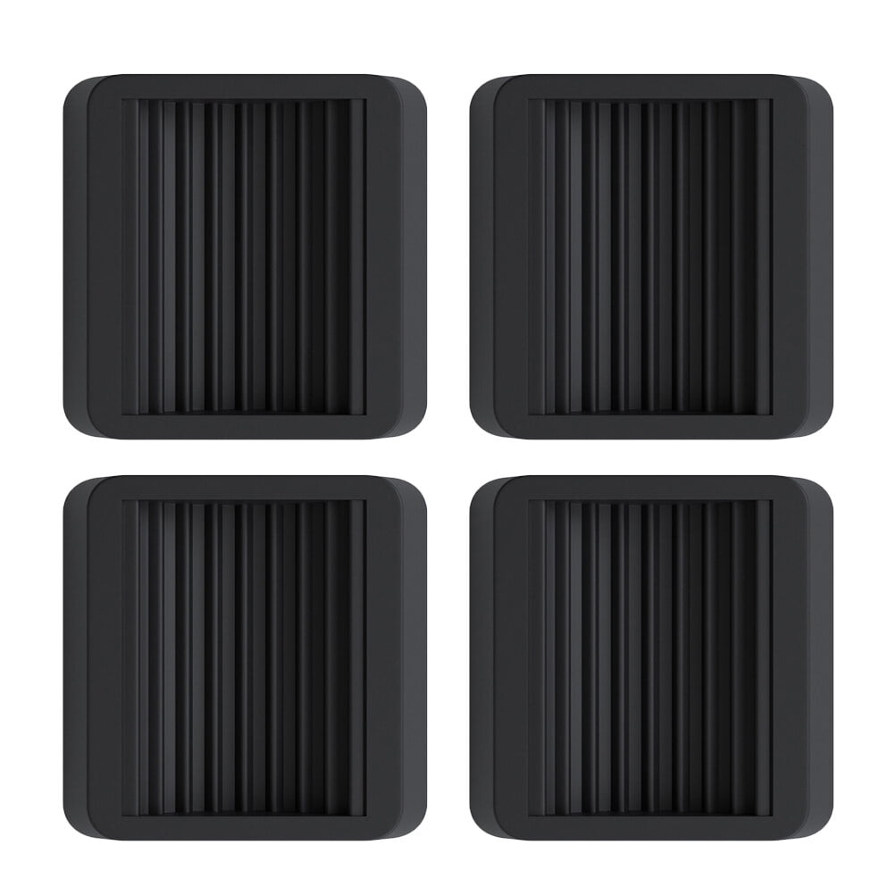 NUOLUX Cups Furniture Caster Rubber Pads Bed Protectors Floor Pad ...