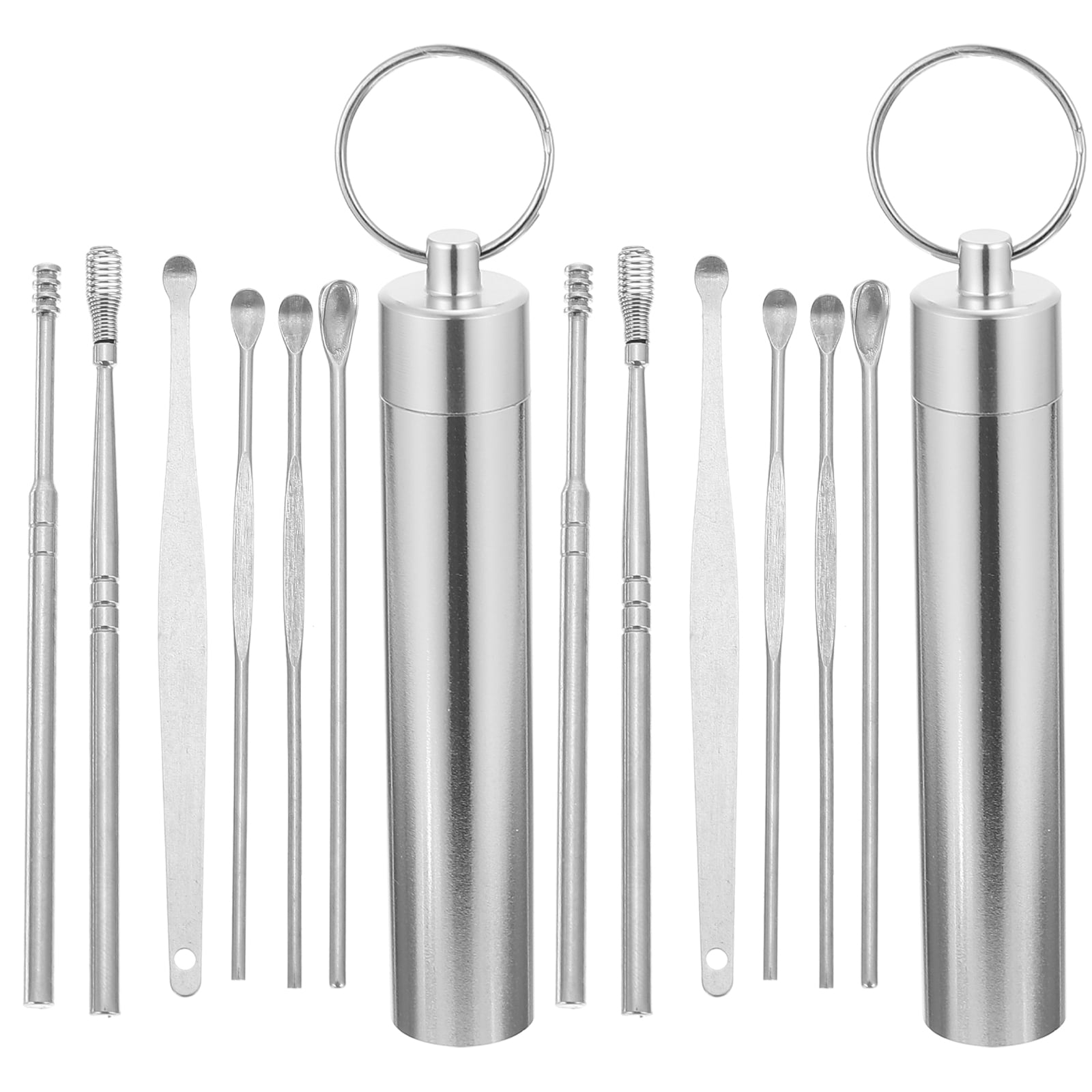 NUOLUX Ear Kit Spoon Wax Set Cleaning Earwax Cleaner Remover Pick ...