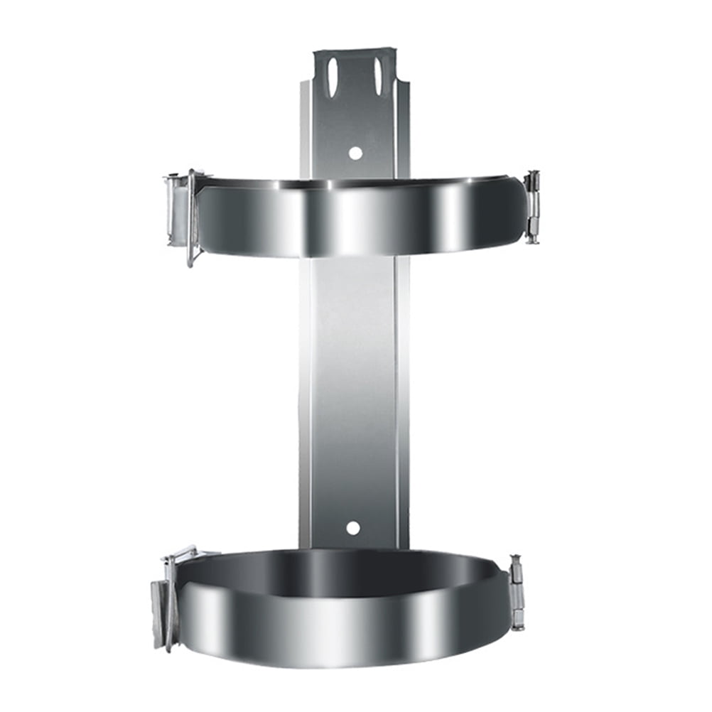 NUOLUX Durable Iron Fire Extinguisher Holder, Wall Mount Hanger for ...