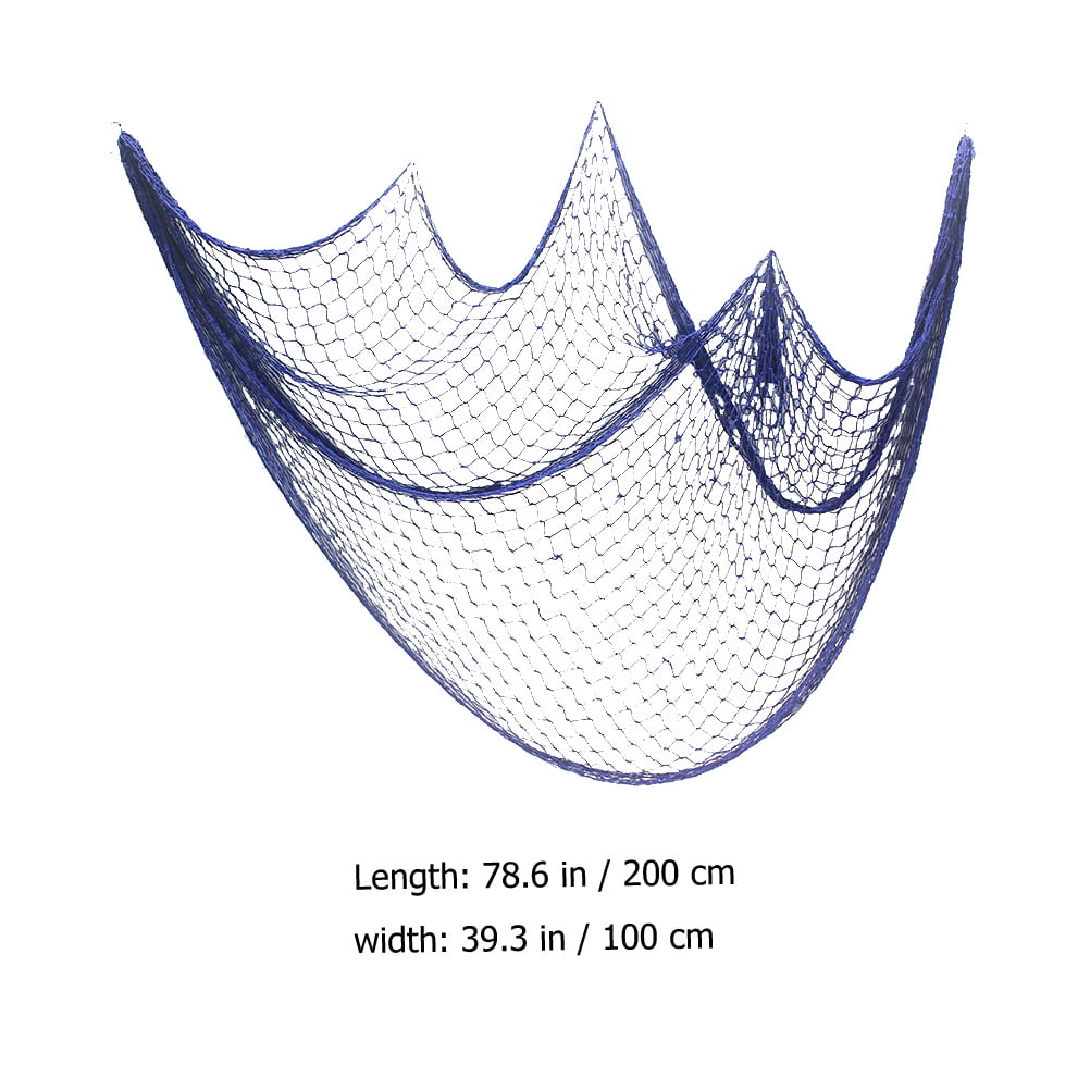 WORGEOUS beach party decoration Fish Net Wall Decor Rope Photo Prop for ...