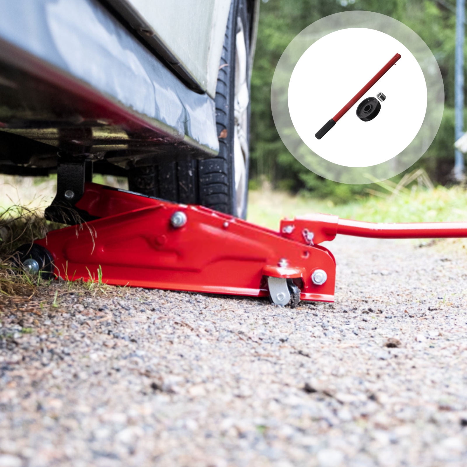 NUOLUX Floor Jack Handle for Emergency Situations Metal 1 Set - Walmart.com
