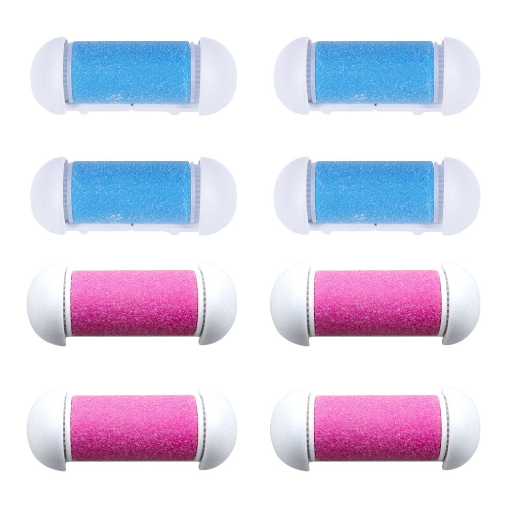 NUOLUX Foot Heads Replacement Pedicure File Callus Roller Head Remover ...