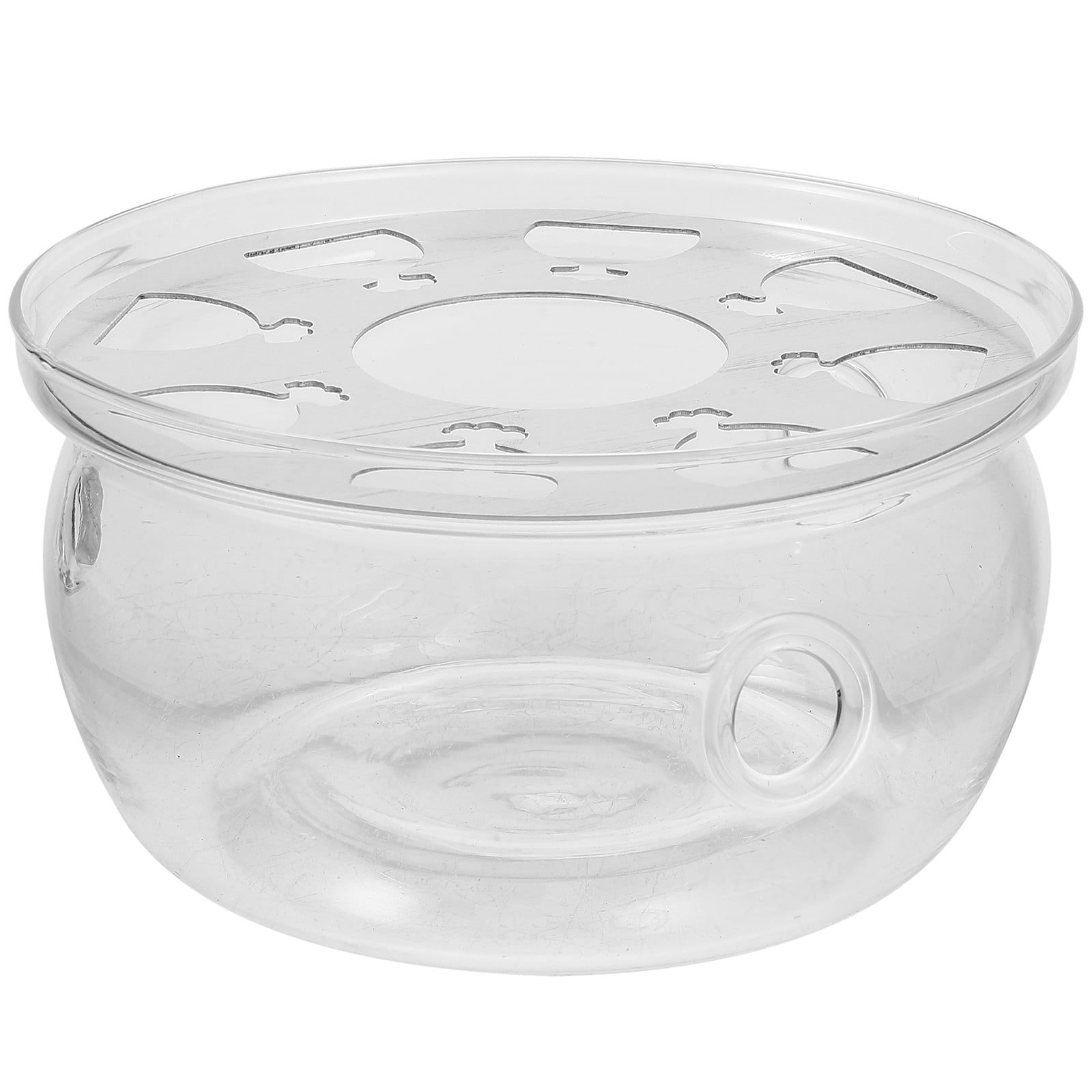 NUOLUX Glass Teapot Warmer Vintage Tea Warmer Heat Preservation Base ...
