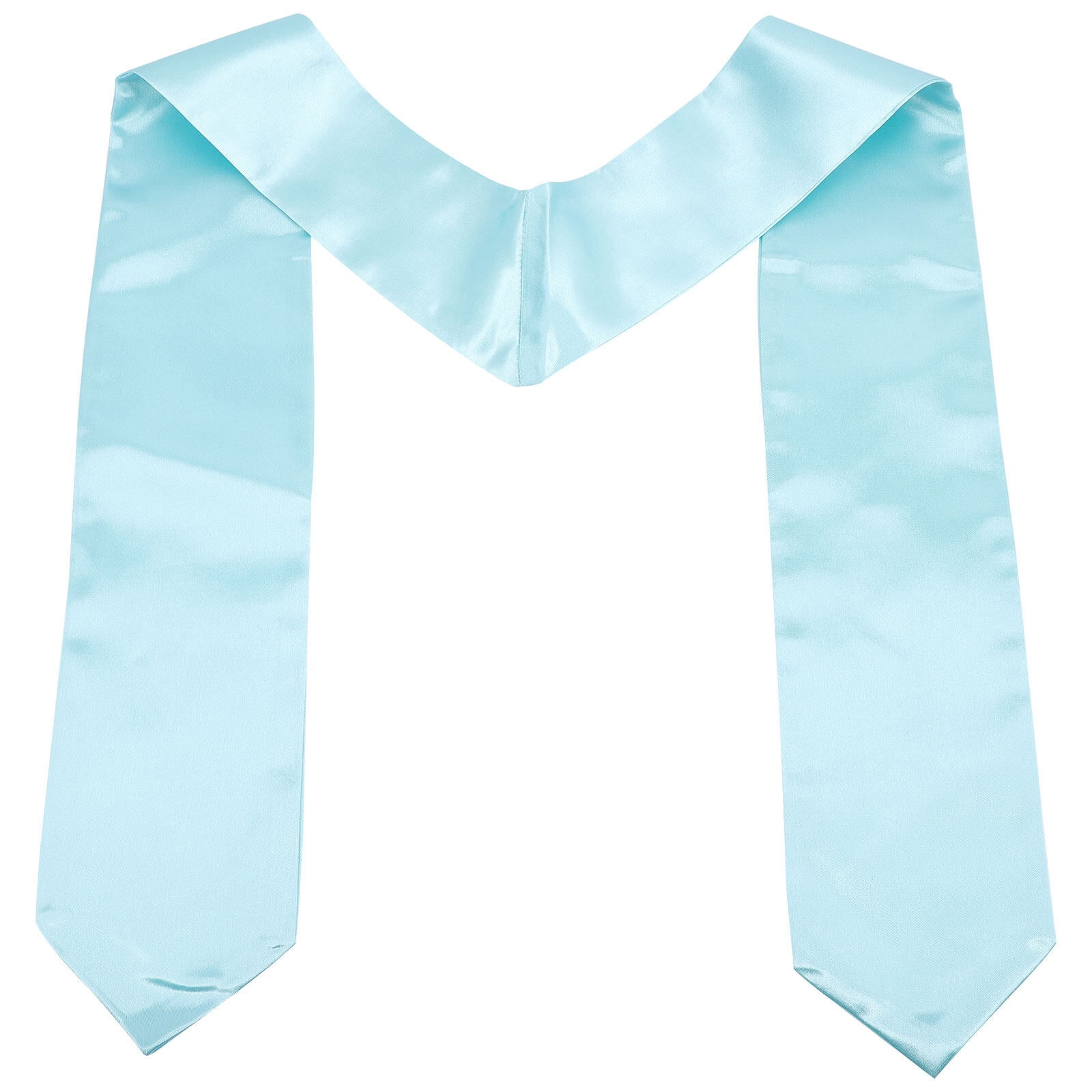 Homoyoyo Durable Sky-Blue Graduation Stole Sash for Ceremonies and ...