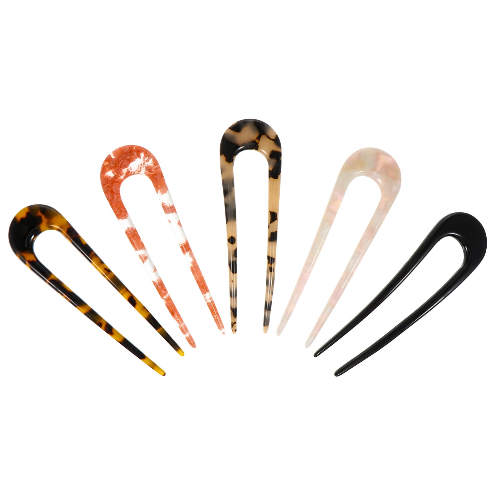 NUOLUX Hair U Pins French Stick Shape Shaped Pin Updo Sticks Chinese ...