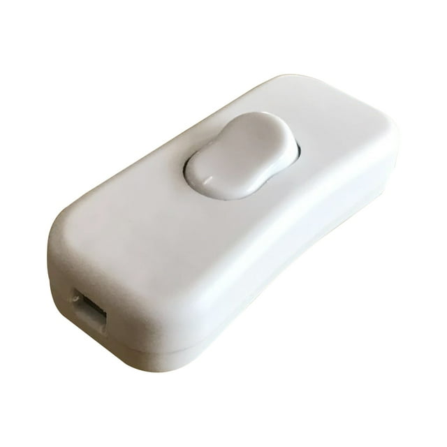 NUOLUX In-Line Cord Switches Bedside Lamp Switch 250V 10A Inline ON/OFF ...