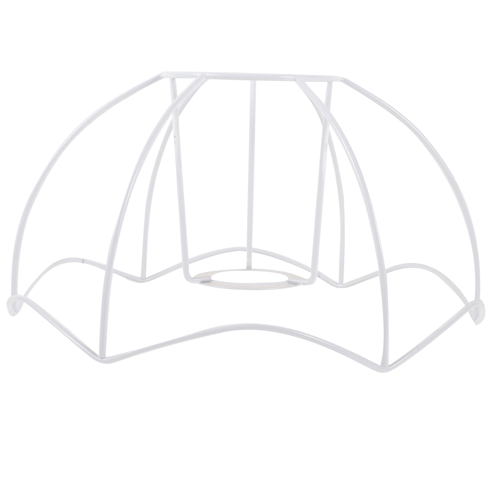 NUOLUX Iron Lamp Shade Frame DIY Desk Lamp Shade Frame Metal Lamp Cover ...