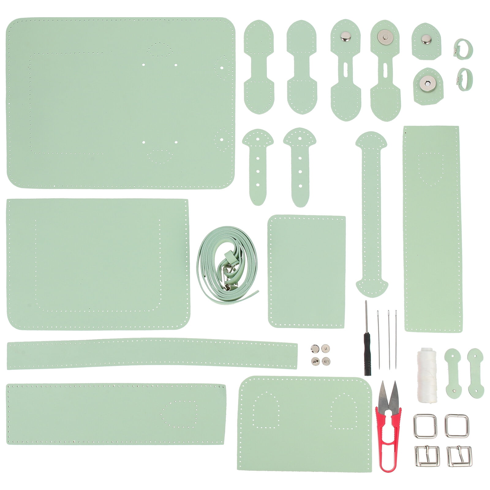 NUOLUX Kit Bag Diy Making Sewing Purse Leather Crochet Knitting Bags ...